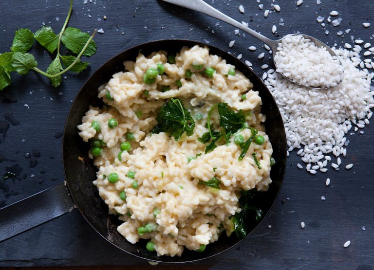 Slow-Cooker Cauliflower "Rice" Risotto